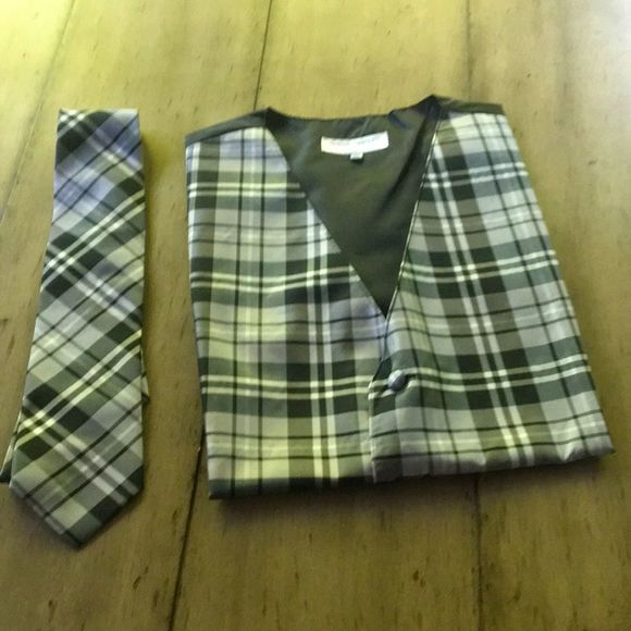 Vesuvio Napoli | Accessories | Mens Matching Vest And Tie Vesuvio ...